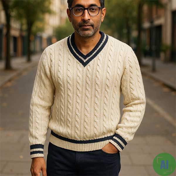 Cricket Sweater - 100% Pure New Wool